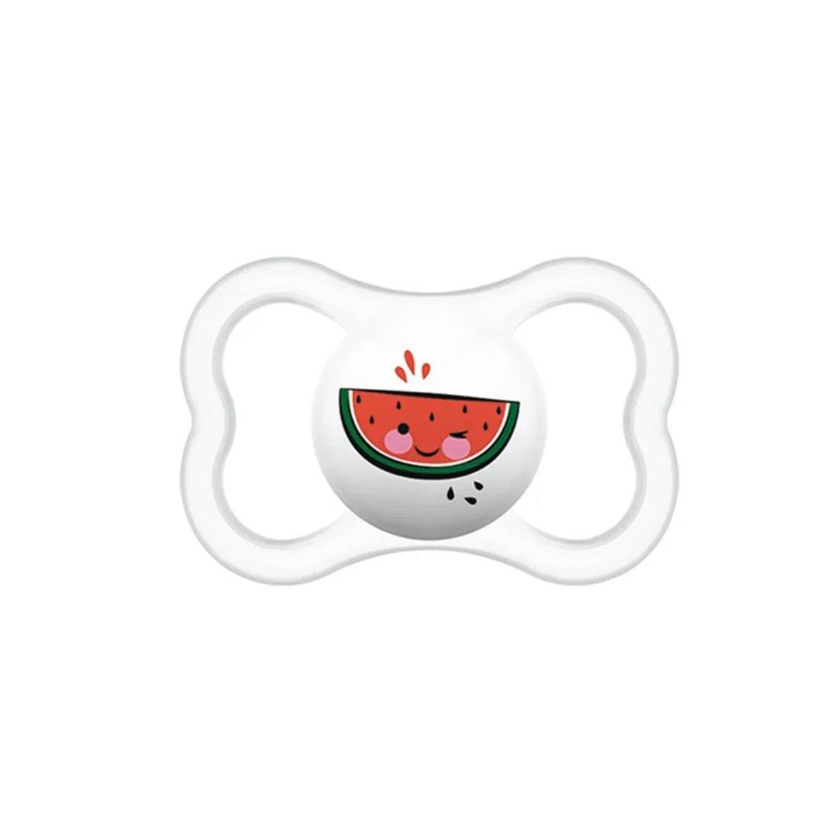 MAM Supreme Pacifier with Case, 6M+ - 2 Assorted Designs | Pupsik Singapore