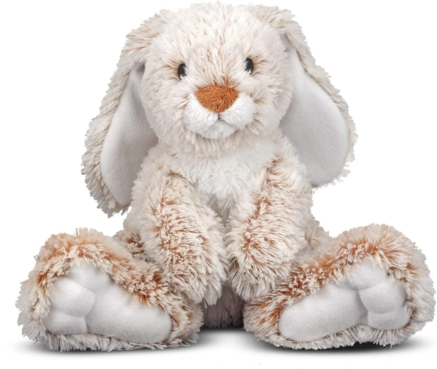 Melissa & Doug Burrow Bunny Rabbit Stuffed Animal | Pupsik Singapore