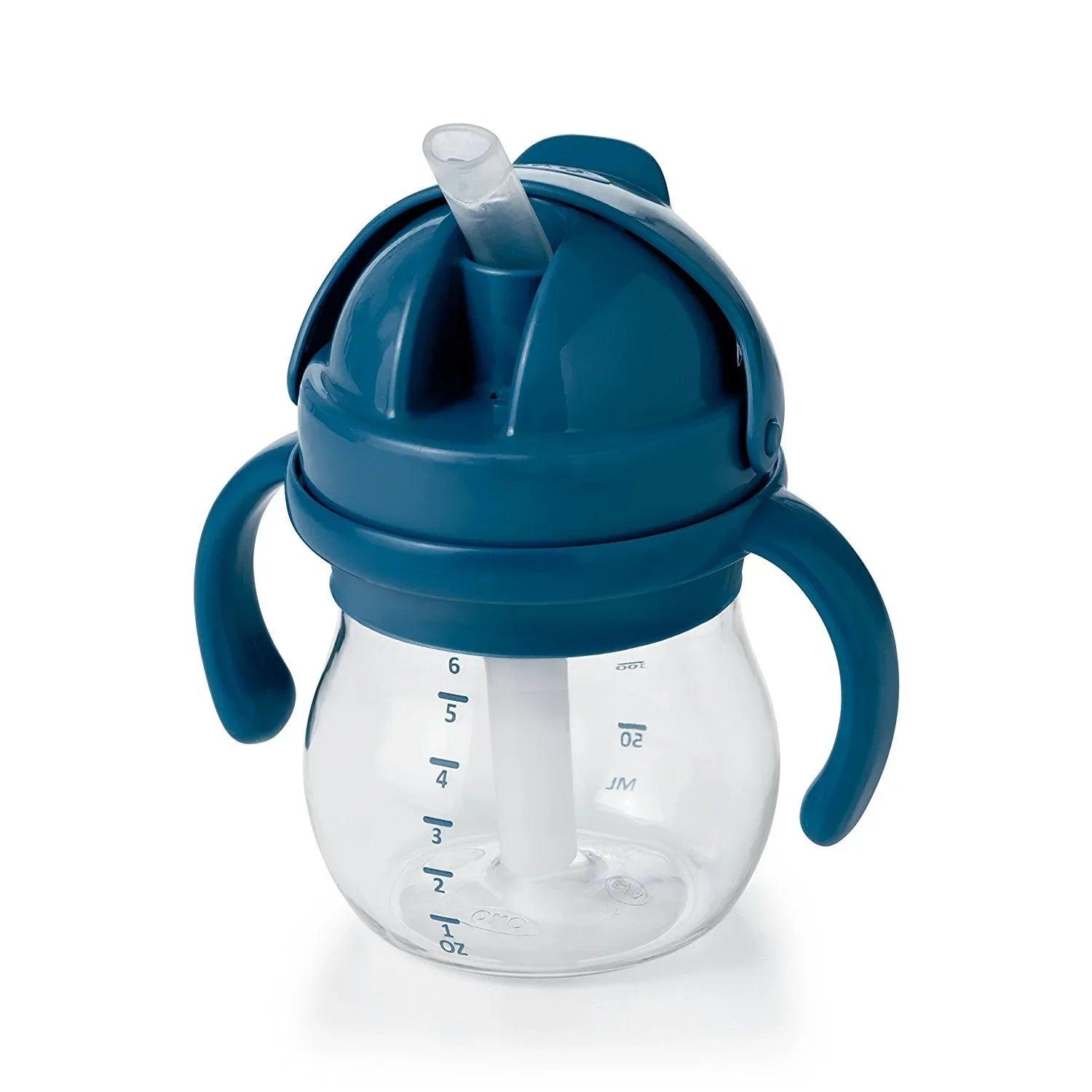 OXO Tot Grow Straw Cup with Removable Handles, 6oz | Pupsik Singapore