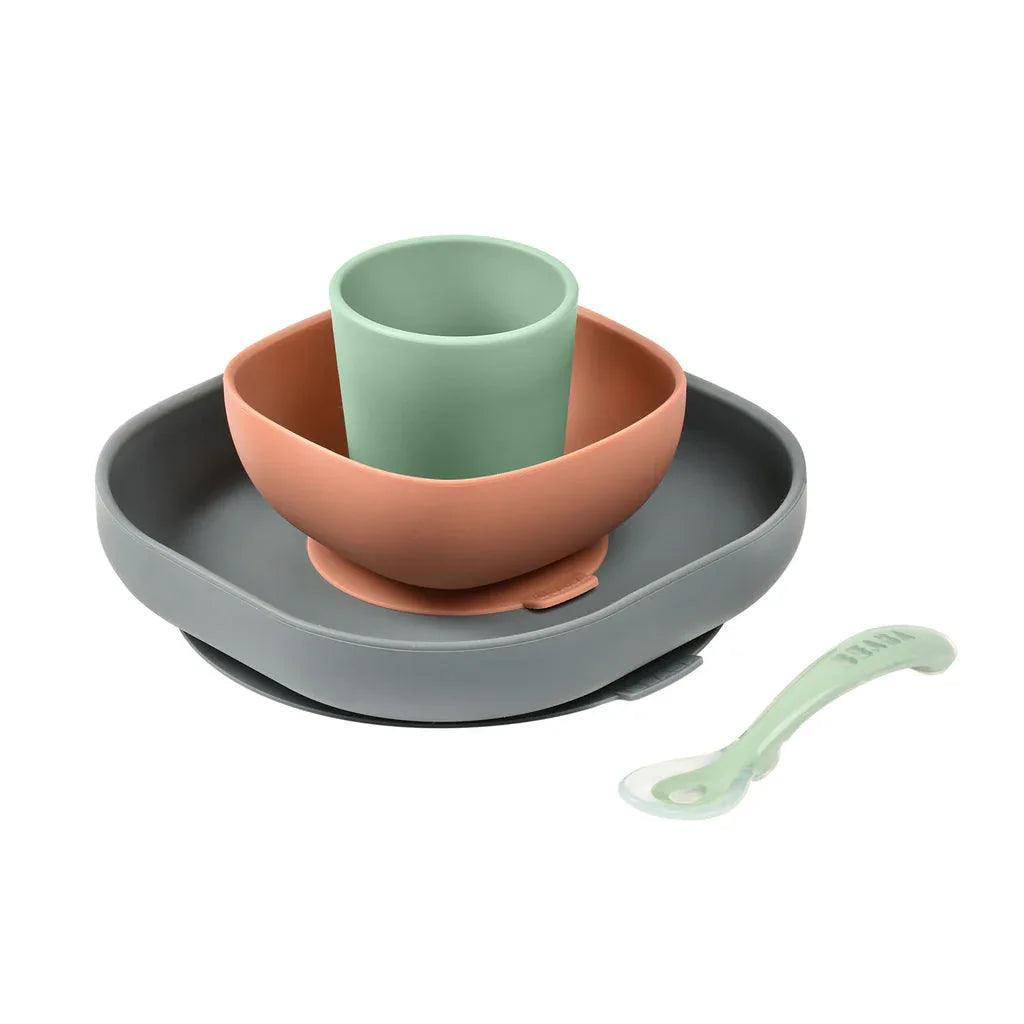 Beaba Silicone Meal Set (7 Colours) | Pupsik Singapore