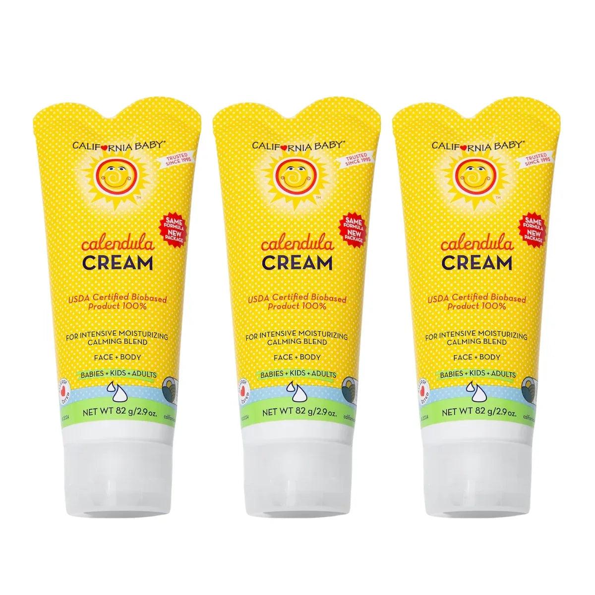 California Baby Calendula Cream, 2.9oz, 3-pack (Exp 12/27) | Pupsik ...