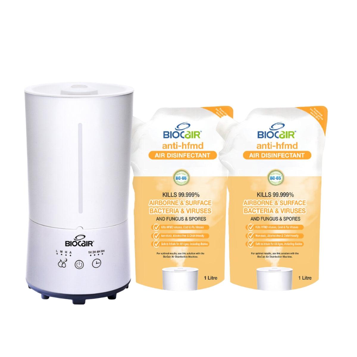 BioCair Classic 200 BioActive Anti HFMD Aerial Disinfection Bundle ...