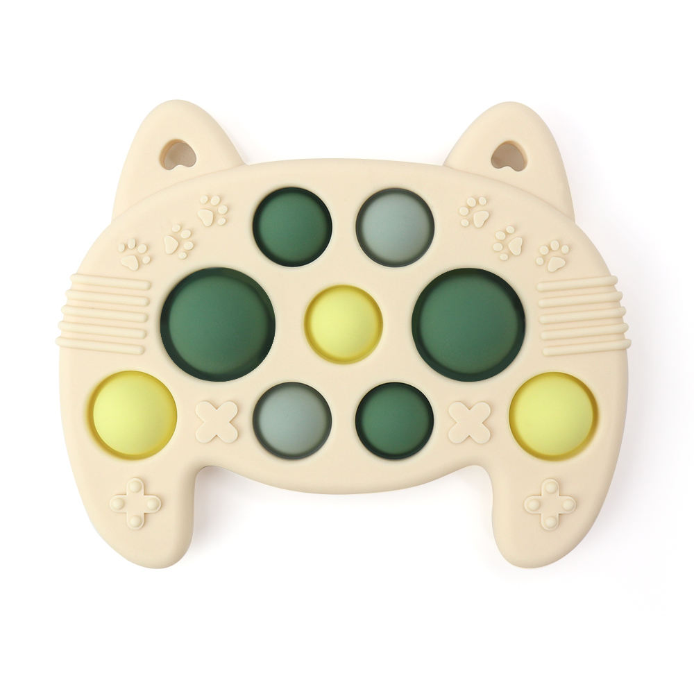 Biomom Pop It Cat Controller Fidget Toy (2 Colors) | Pupsik Singapore