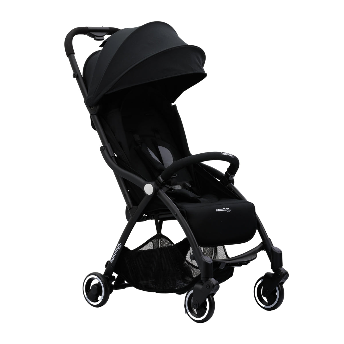 Hamilton S1 Plus Stroller - Black | Pupsik Singapore