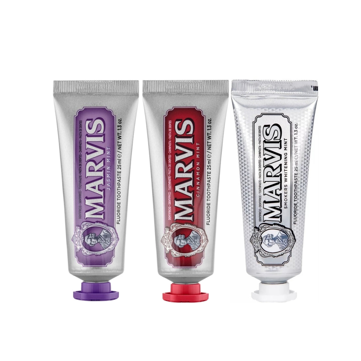 Marvis Toothpaste Series, Travel Size 25ml (3 Flavours) | Pupsik Singapore
