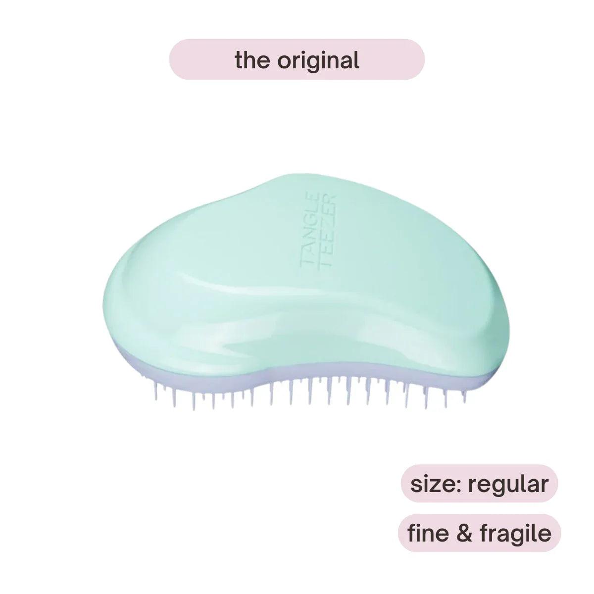 Tangle Teezer Original Detangling Hairbrush, Fine & Fragile (2 Designs ...