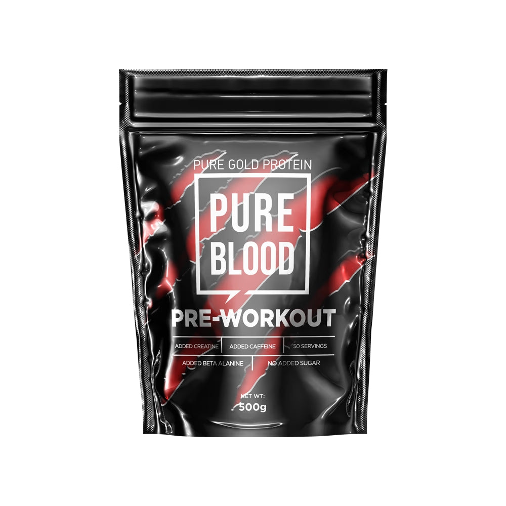 Pure Gold Protein Pure Blood Pre-Workout, 500g - Cola (Exp 09/26 ...
