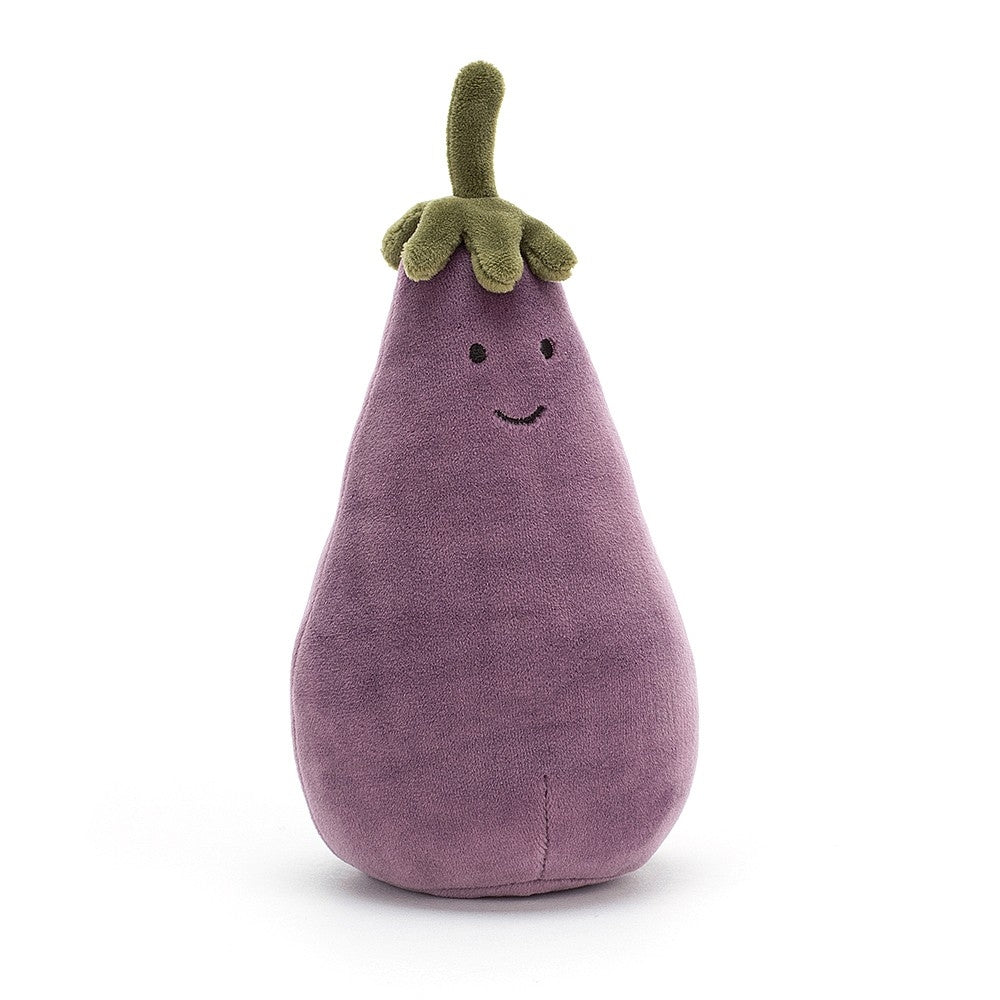 Jellycat Vivacious Vegetable Aubergine Soft Toy (17cm) | Pupsik Singapore