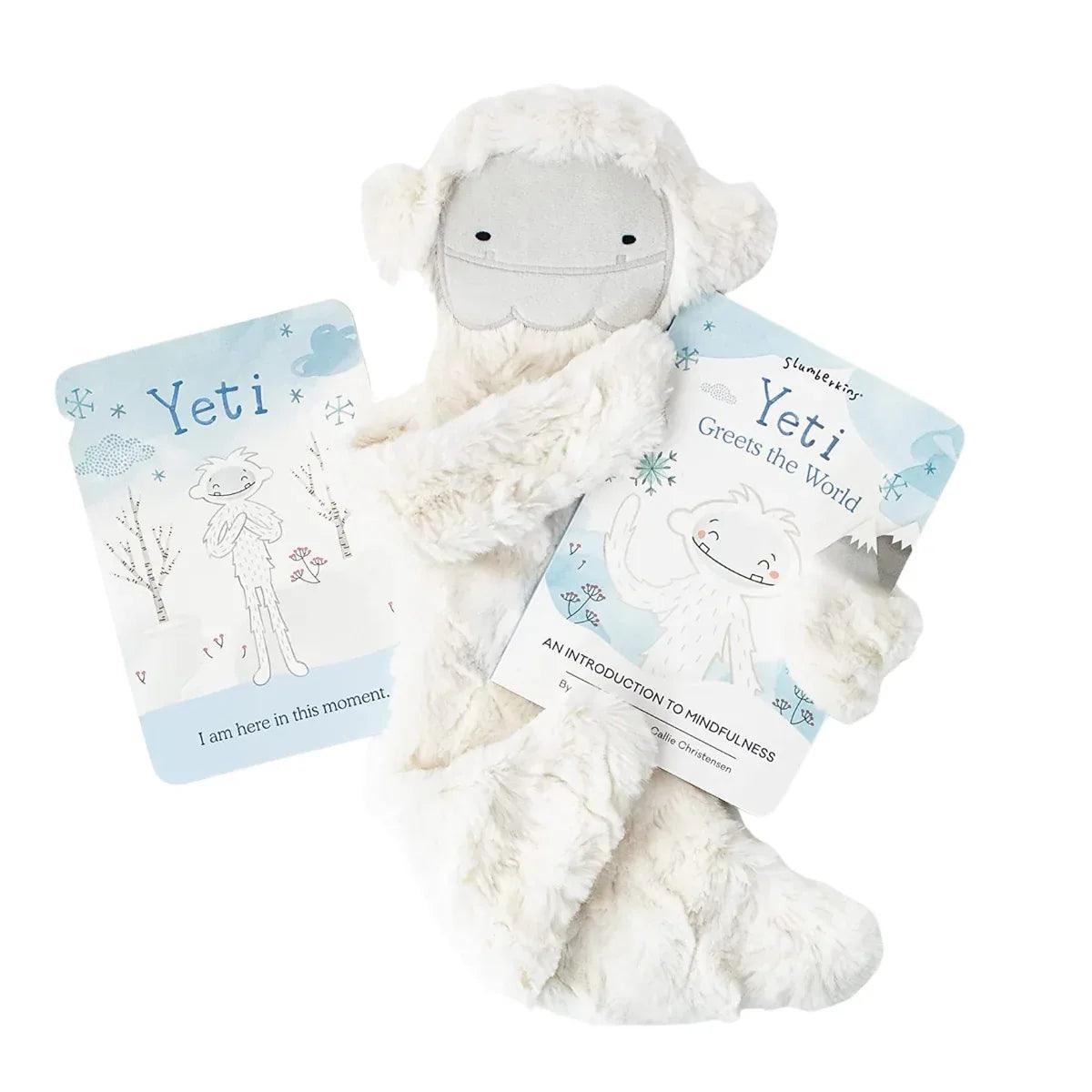 Slumberkins Alpine Yeti Snuggler (Mindfulness) | Pupsik Singapore