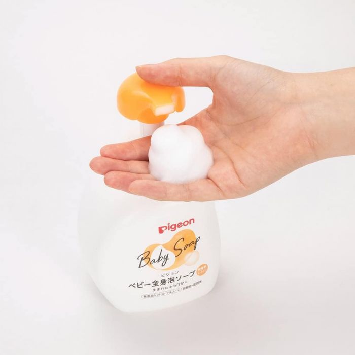 Pigeon Baby Body Foam Soap 500ml Moisturizing Type Exp 03 27 Pupsik Singapore